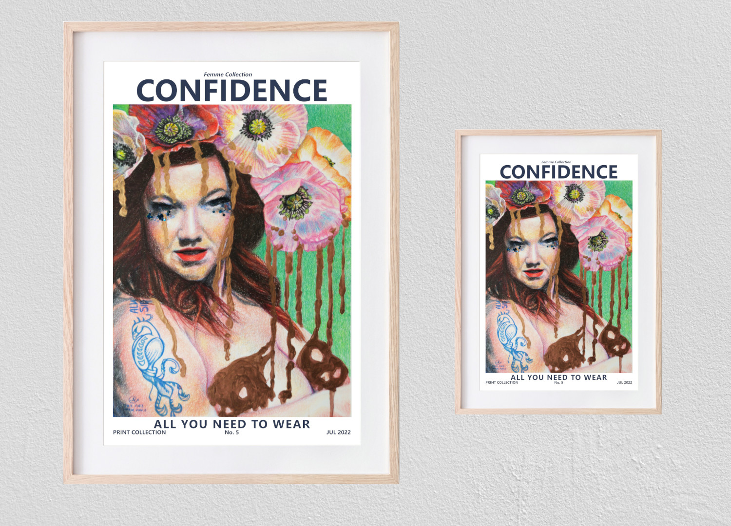 Print 5-Confidence-Size difference mockup – Amber Marie